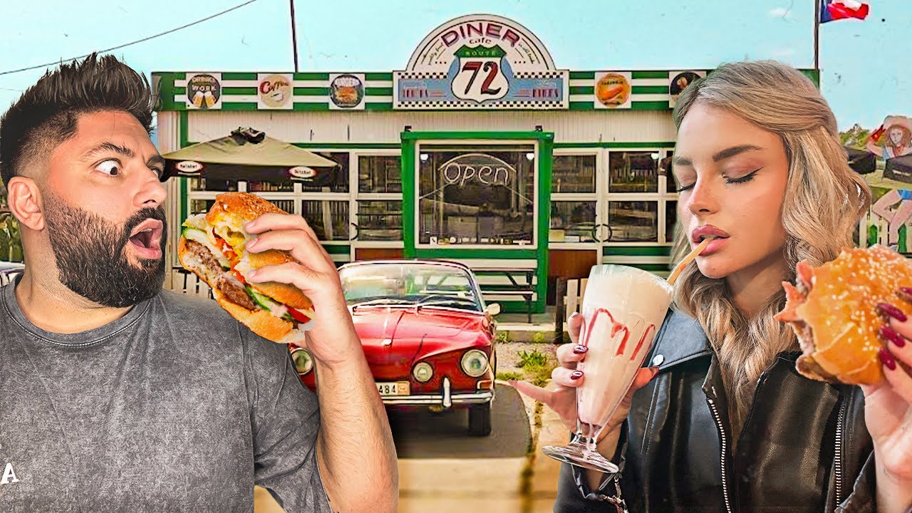#VLOG ΠΗΓΑΜΕ ΣΕ AMERICAN DINER ΣΤΗΝ ΑΘΗΝΑ - YouTube