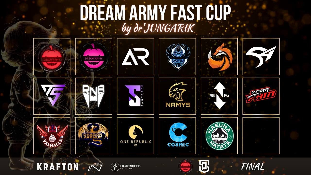 DREAM ARMY & dr'JUNGARIK FAST CUP | FINAL СТРИМ ПУБГ МОБАЙЛ - YouTube