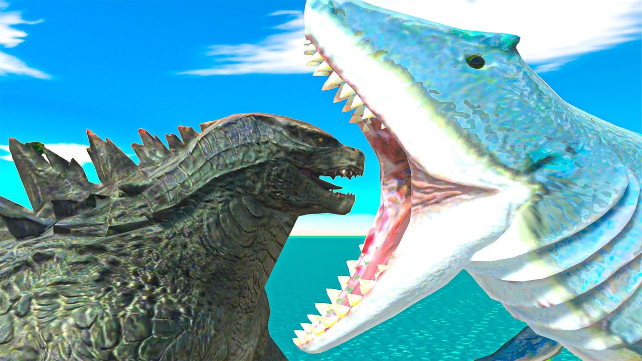 2014 Godzilla Death Run - Animal Revolt Battle Simulator - YouTube