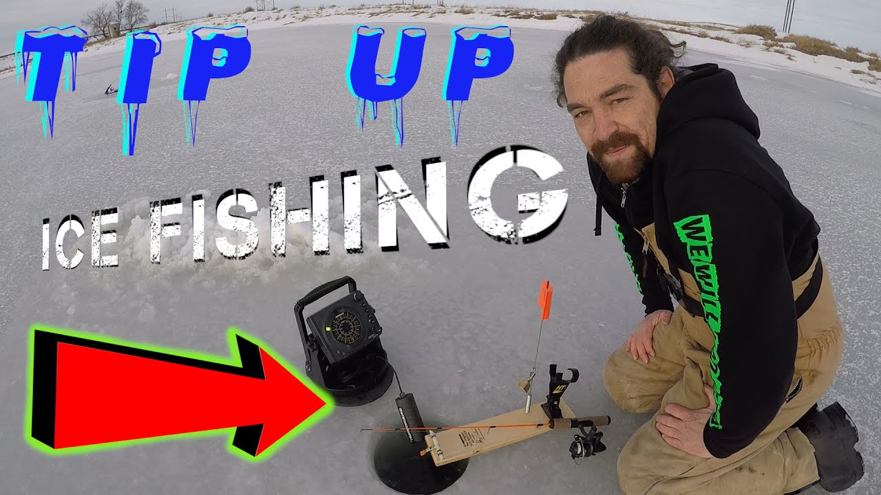 How To Use A Tip Up Ice Fishing! EASY And A MUST HAVE For Fishing ...