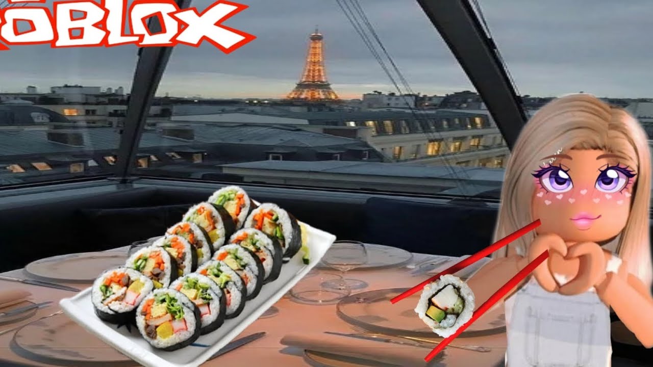 fui num restaurante de suchi no roblox!!#roblox#mukbang#sushi - YouTube