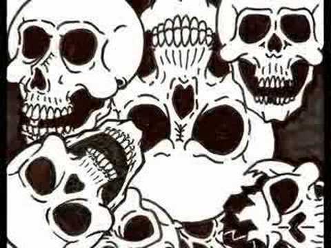 Skull Collage Drawing - YouTube