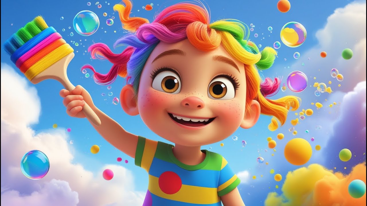 🌈 Learn Colors with Fun Rainbow Song for Toddlers | Educational Kids ...