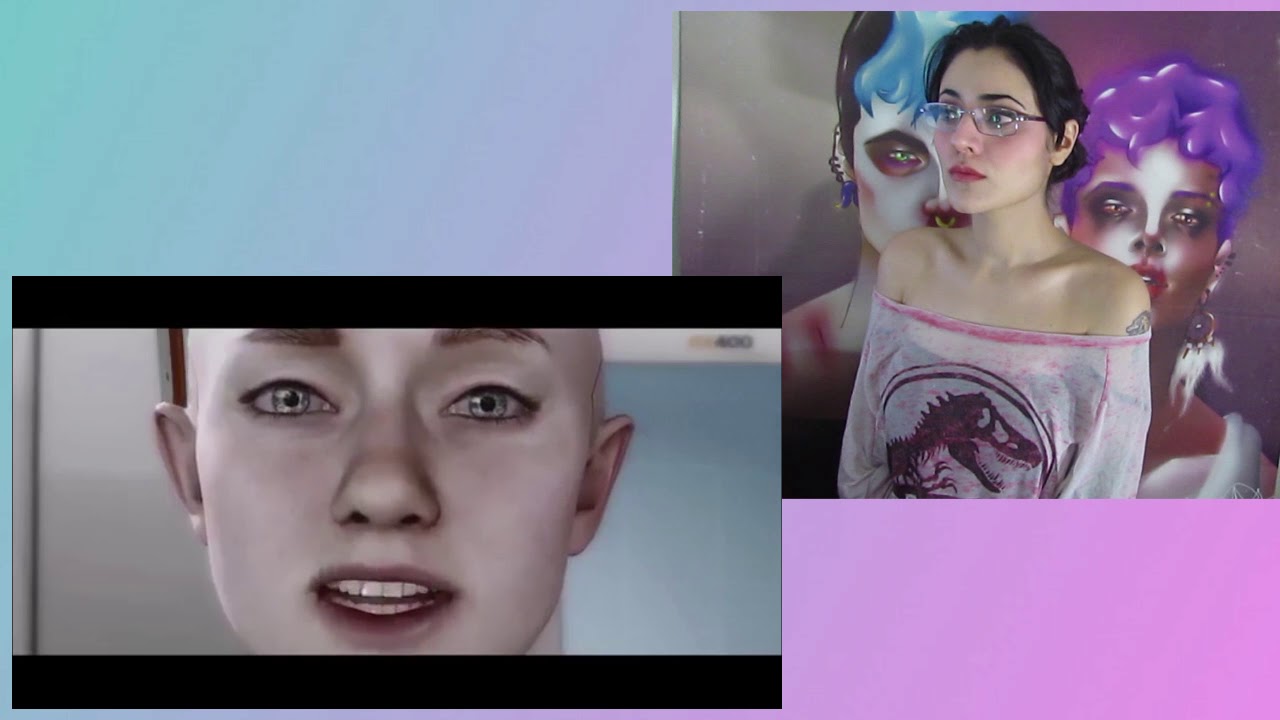 Darkcat react - Kara - Heavy Rain/Quantic Dream Tech Demo - YouTube