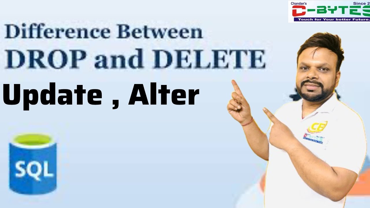 Delete Drop Update Alter Command In Sql Mysql Command 12th Ip 7505