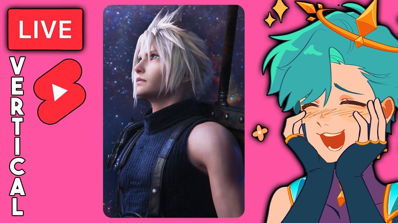 🔴LIVE! [VERTICAL] Final Fantasy 7 Rebirth! THE GANG IS BACK Pt 1 - YouTube
