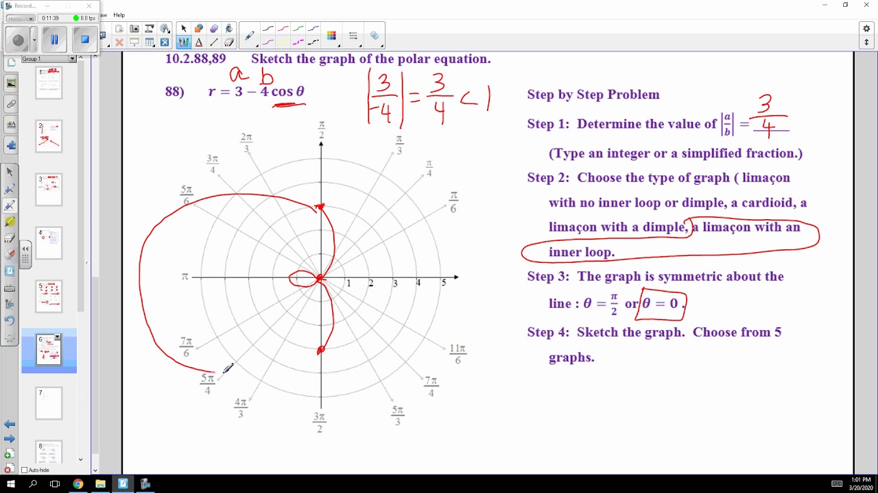 Lesson 10 2 Graphs Of Polar Equations YouTube