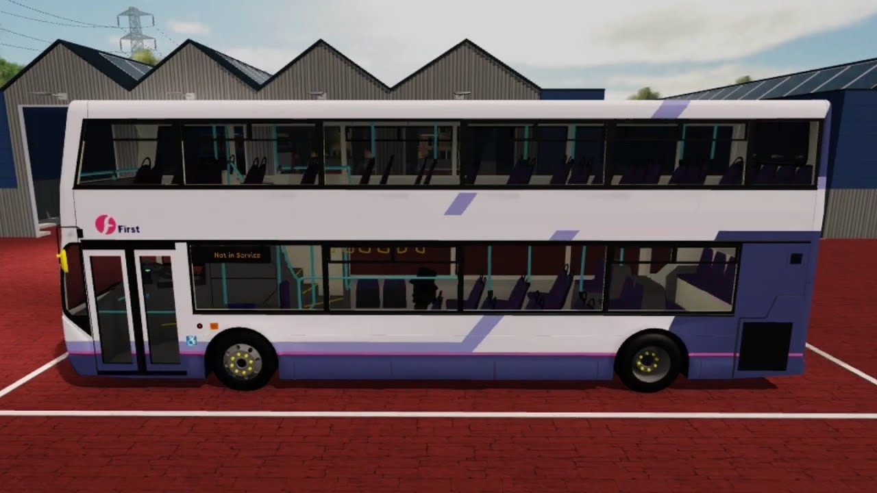 Canterbury Bus Simulator V4.1 - FRV Drive: Route 1B 🔄. First Olympia ...