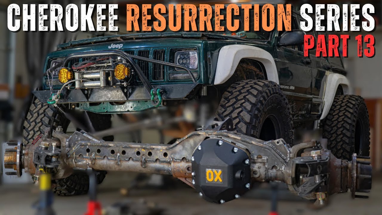 OX Locker Install, Super Duty Dana 60 - Jeep Cherokee XJ One Ton Swap ...