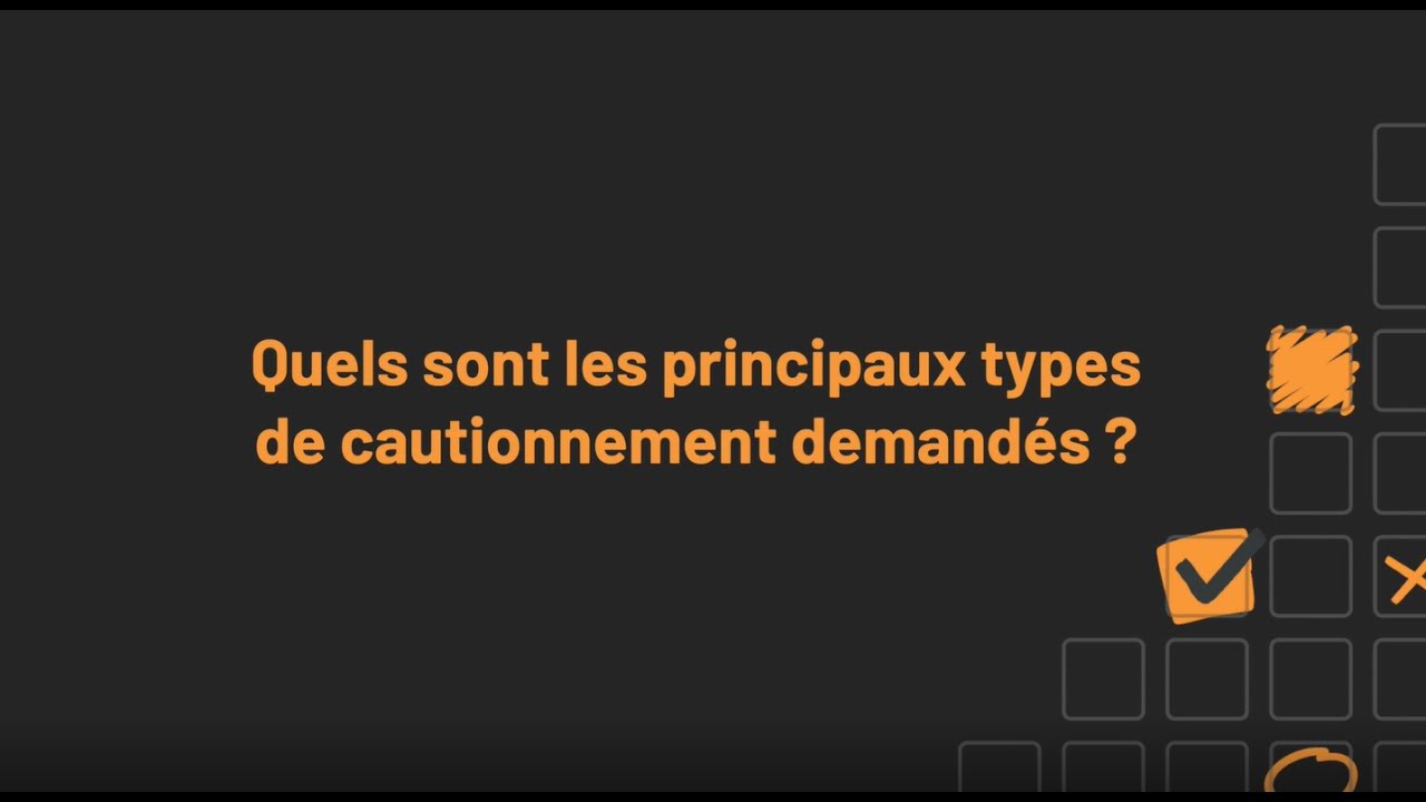 Cautionnement - Quels sont les principaux types de cautionnement ...