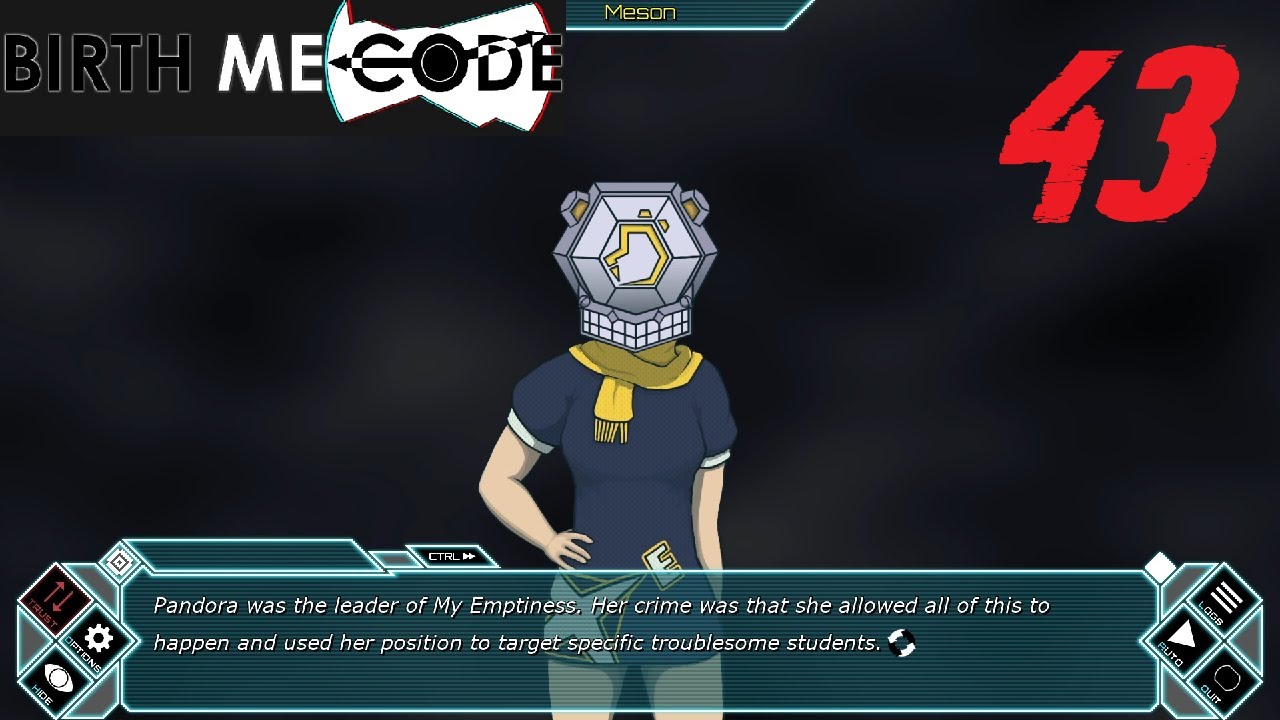 Birth ME Code #43 - Crimes and Faces Revealed - blind let's play - YouTube