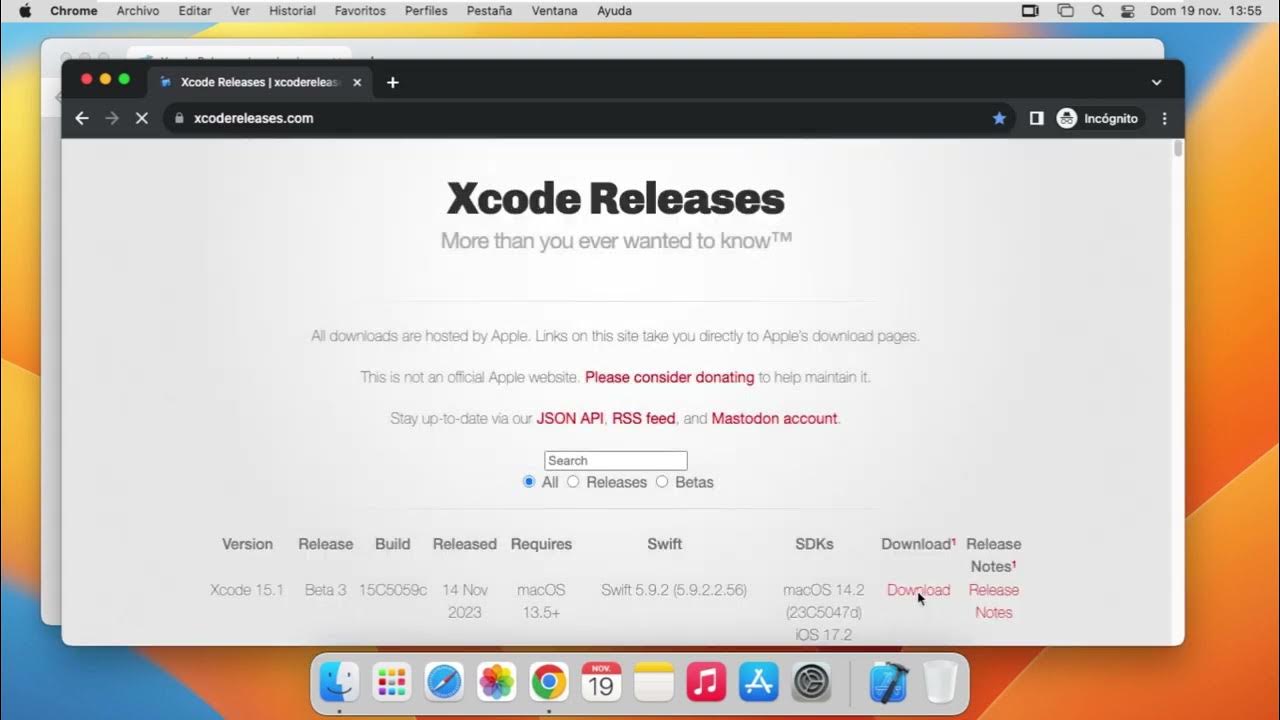 Instalación de Xcode Mac 💻 - YouTube