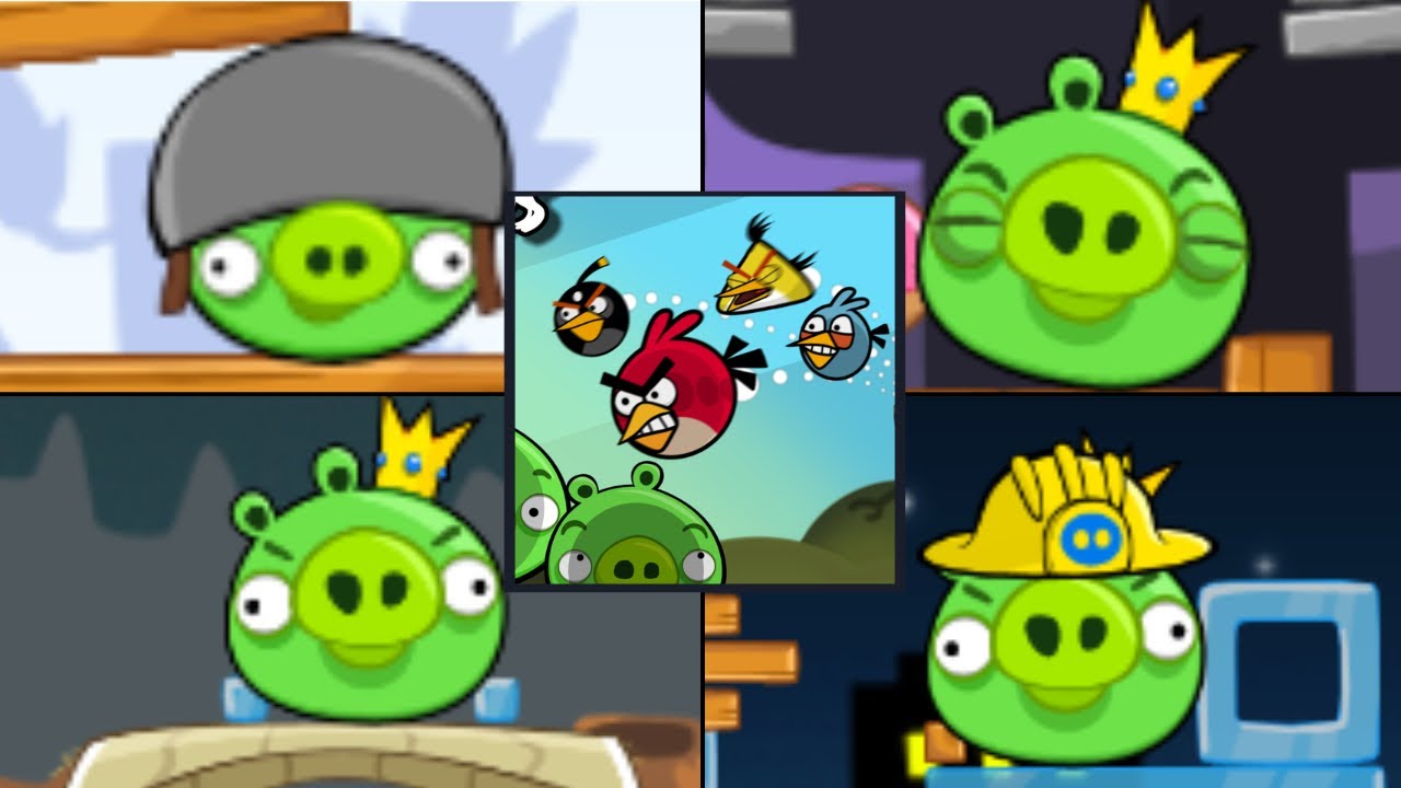 Angry Birds Sprites Changed (Remake) - All Bosses (Luta dos Bosses ...