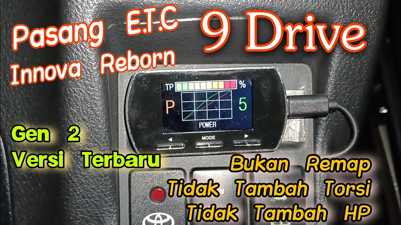 Terbaru! 9 Drive Piggyback Remap ECU | Electronic Throttle Controller ...