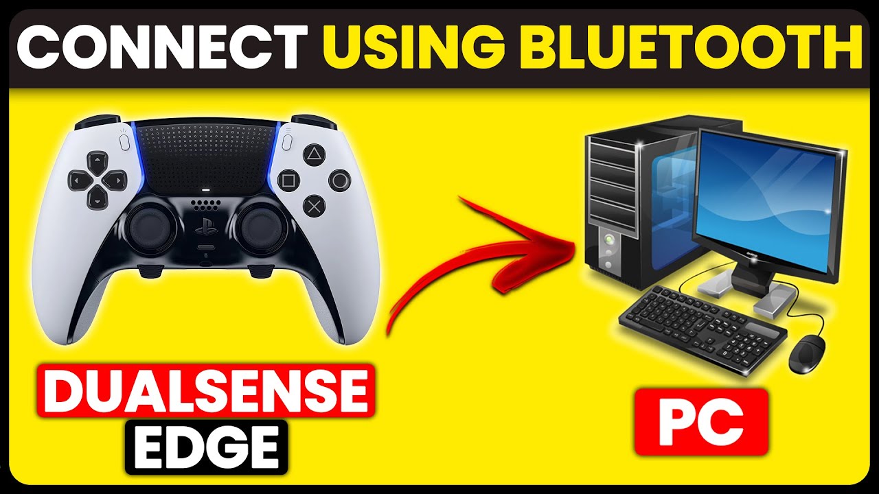 How To Connect DualSense Edge To PC Using Bluetooth (Use DualSense Edge ...