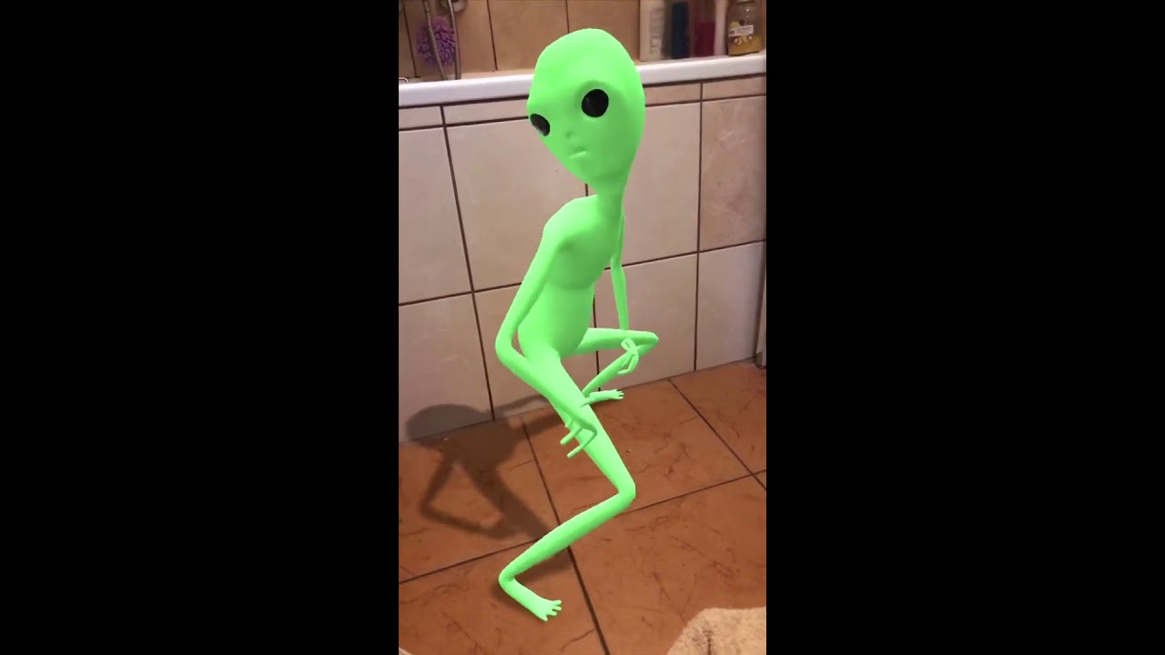 a weird alien is twerking in my bathroom, please help - YouTube