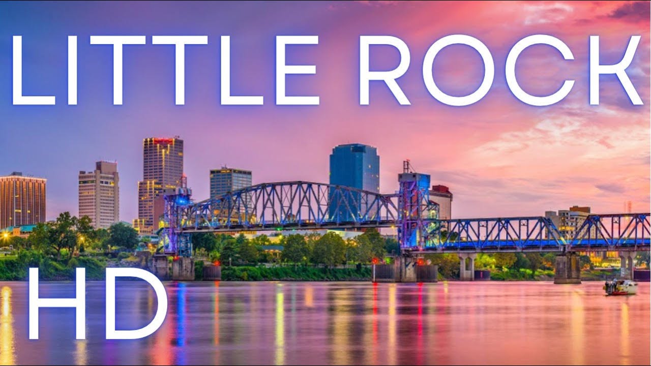 Little Rock, Arkansas in HD: Stunning Drone Footage - YouTube