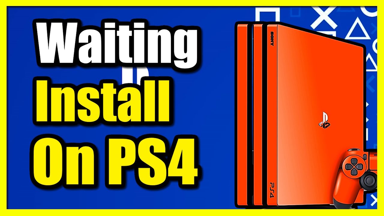 How to Fix Waiting to Install Game on PS4 Console (Easy Tutorial) - YouTube