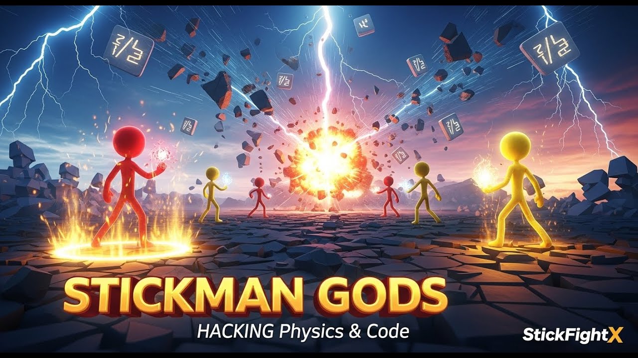 🔥 STICKMAN GODS ⚡ HACKING Physics & Code | Epic Final Battle vs ...
