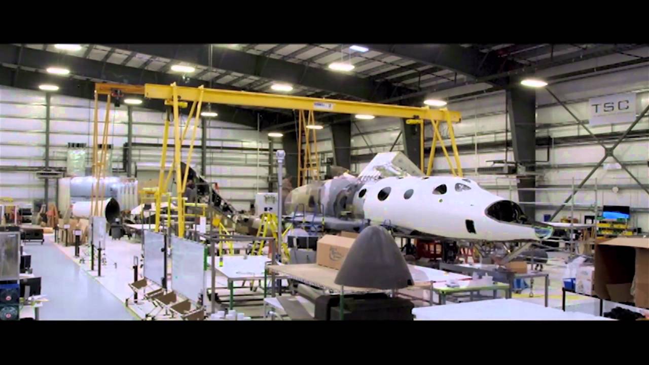 Virgin Galactic new Spaceship VSS Unity - unveiling - YouTube