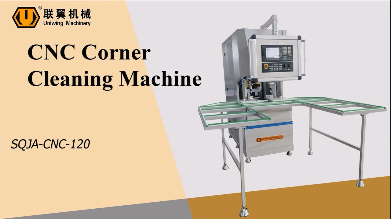 CNC Corner Cleaning Machine SQJA-CNC-120 for UPVC window producing ...