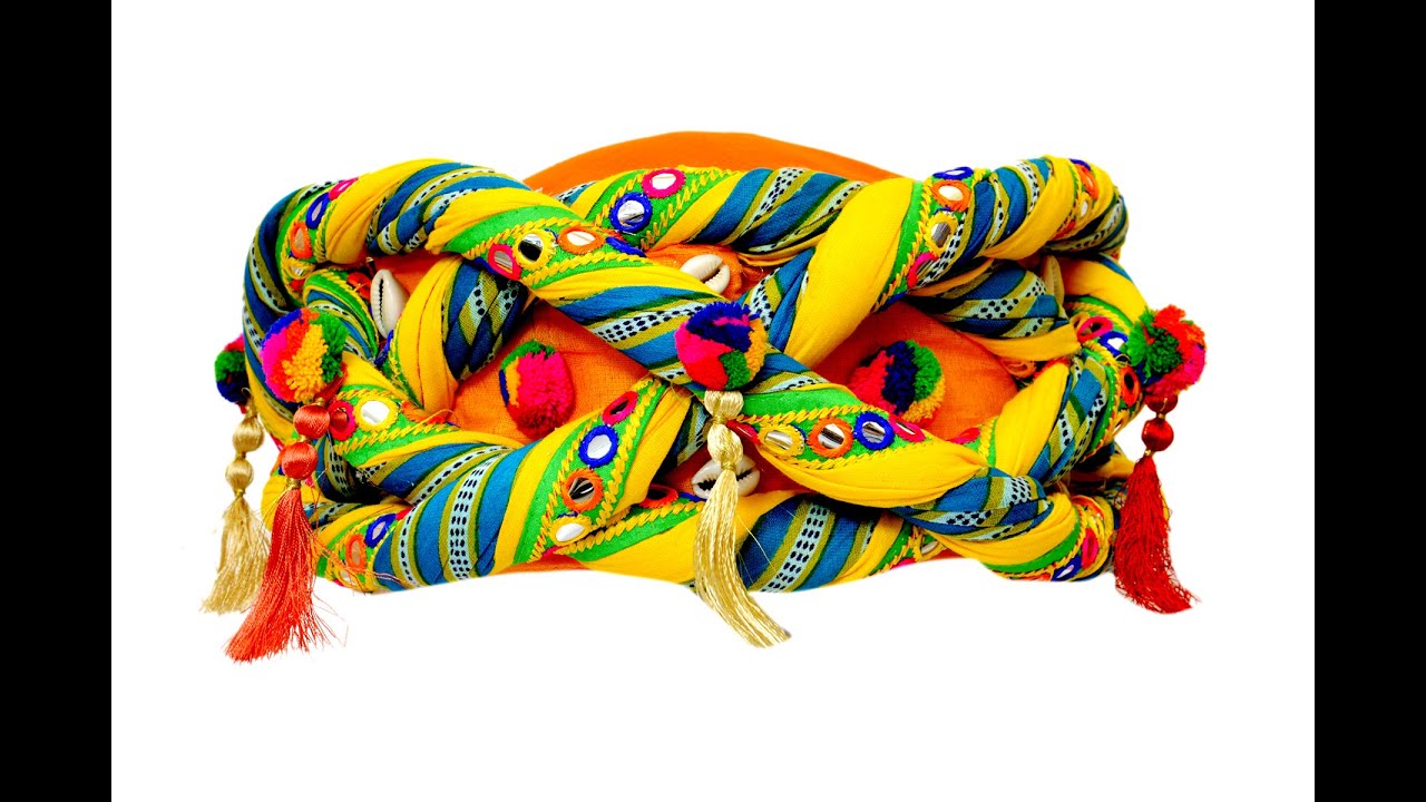 S H A H I T A J Gujarati Navratri Garba Dandiya Pagdi Pagg Paag Paghadi ...