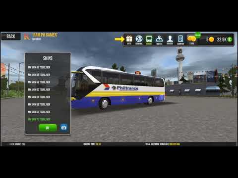 bus simulator ultimate:my new create bus skin ordinary fair philtranco ...