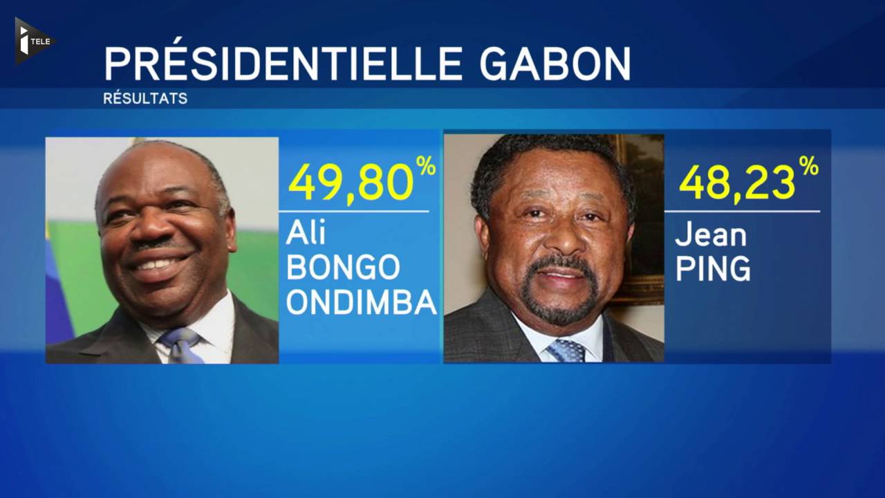 Gabon : "Le président, c'est moi", affirme l'opposant Jean Ping - YouTube