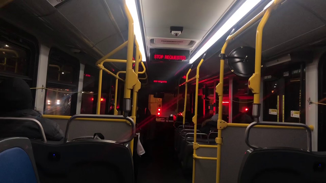 MTA NYC Bus: On Board/Take Off 2017 Proterra Catalyst BE40 #19 on the ...