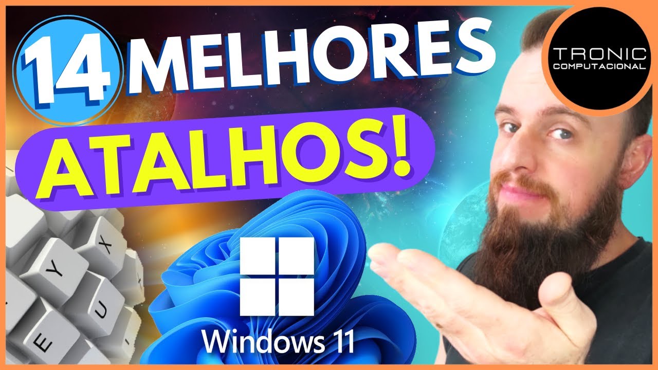 Os 14 melhores ATALHOS do WINDOWS 11 que você PRECISA CONHECER! - YouTube