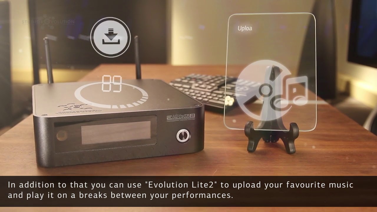 Evolution Lite2 — professional karaoke system Review - YouTube