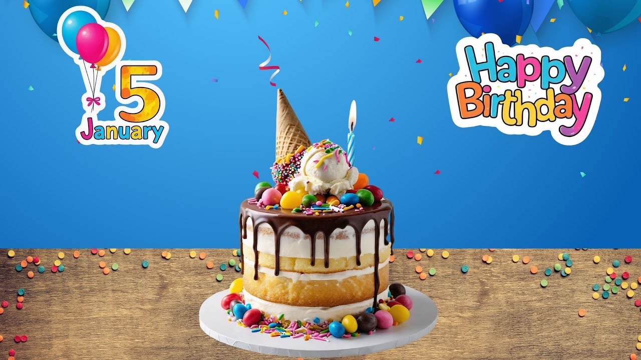 5 January | Happy birthday to you | Best Happy Birthday Wishes - YouTube