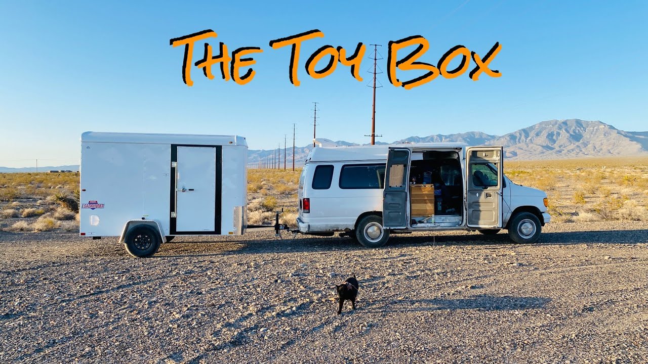 The Toy Box - Cargo Trailer - Motorcycle Hauler - Mobile Garage Space ...