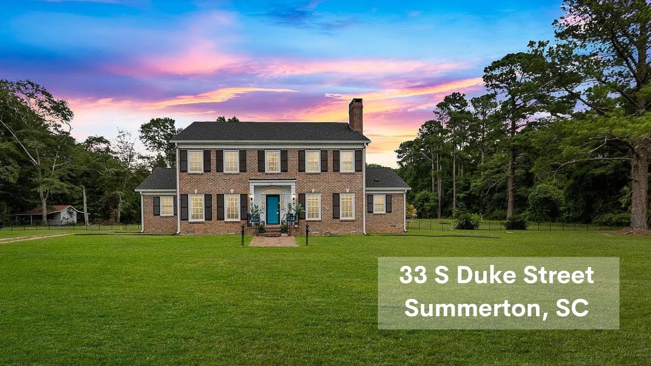 33 S Duke St, Summerton, SC 29148 | FOR SALE - YouTube