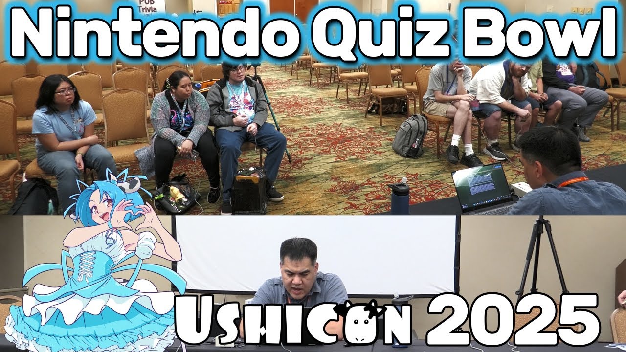 Ushicon 2025 - Nintendo Quiz Bowl - YouTube