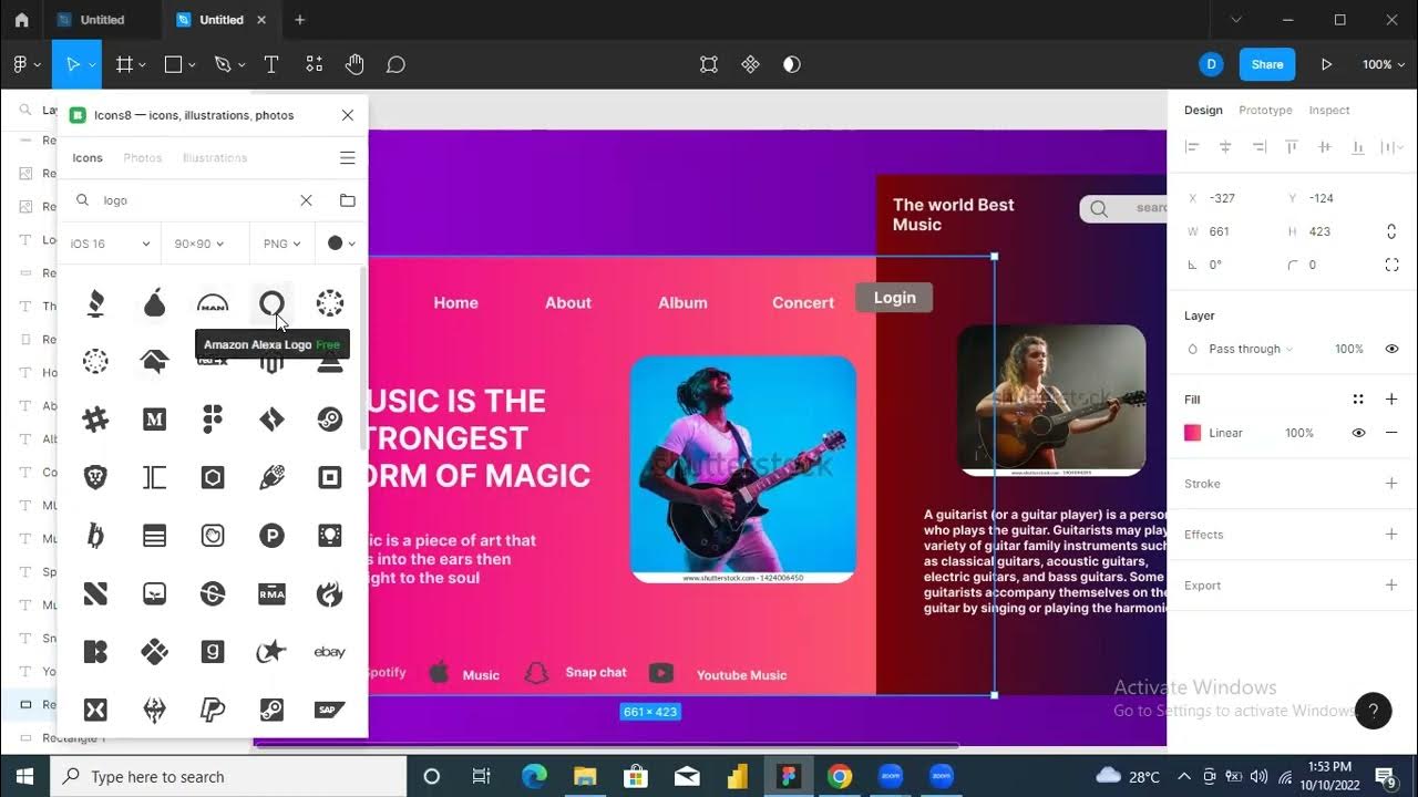 Graphics Design Class Part II - YouTube