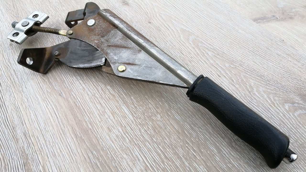 Don't Throw Away Old Car Handbrake! Unique Quick vise - YouTube