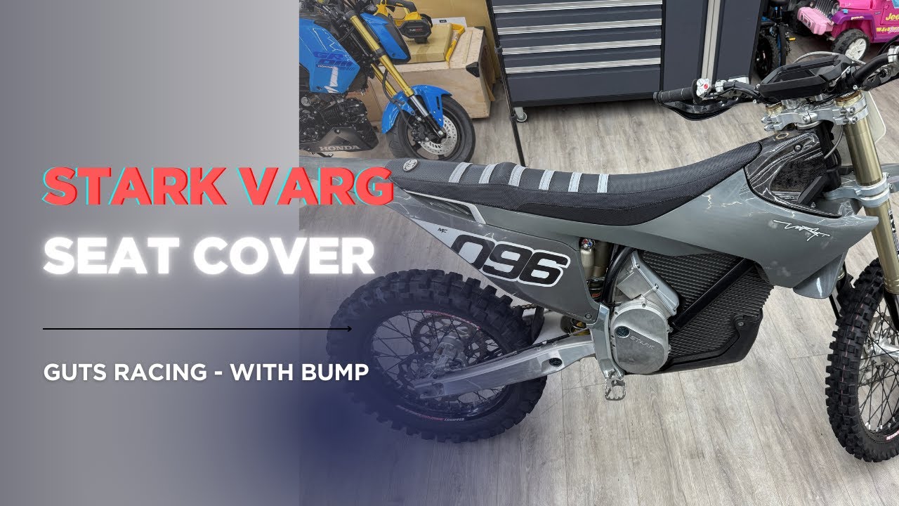 How to Install Stark VARG Seat Cover (Quick & Easy) Guts Racing - YouTube
