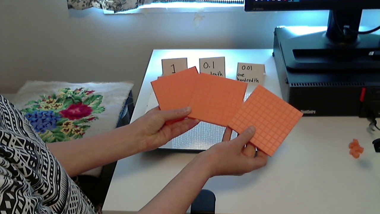 Divide Decimal By Whole Number Using MANIPULATIVES YouTube Divide Decimal By Whole Number Using MANIPULATIVES YouTube