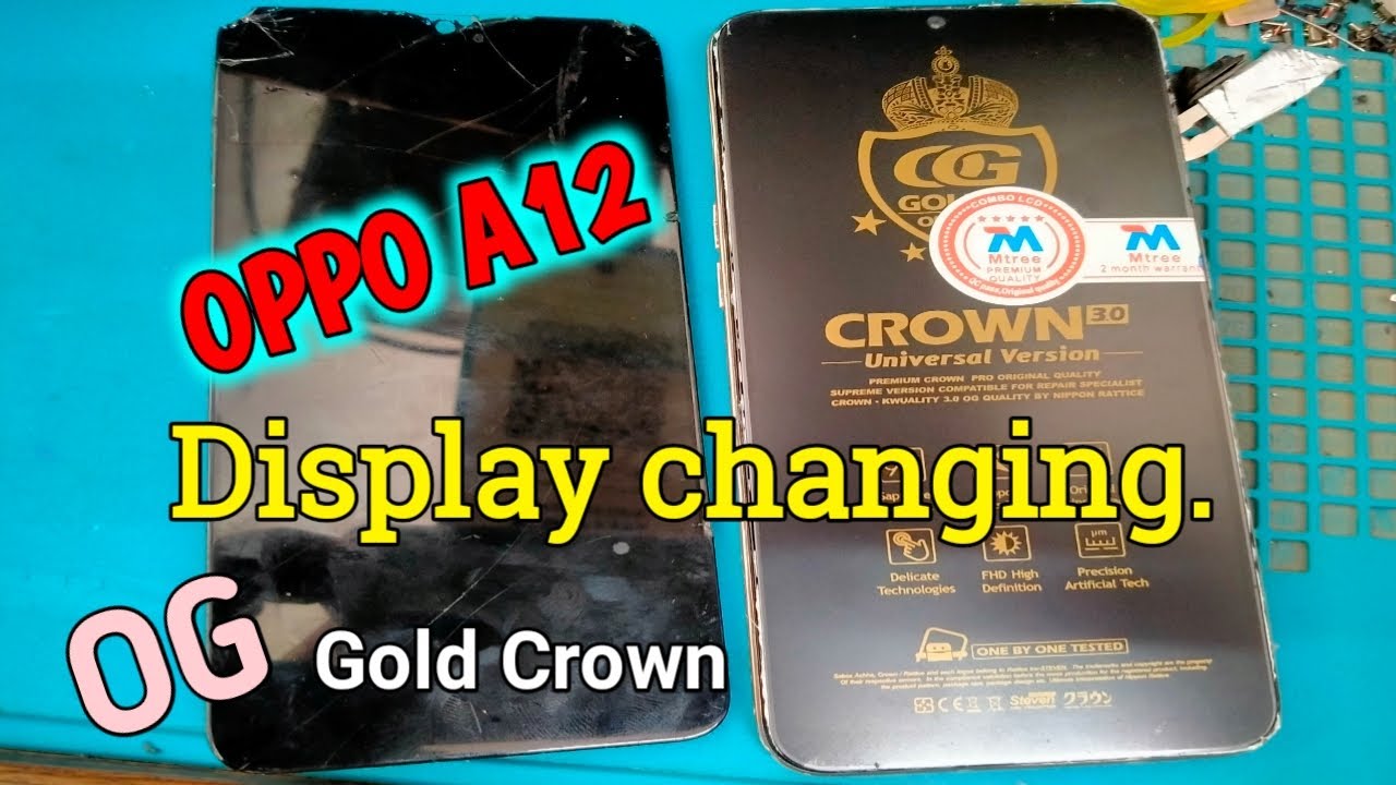 Oppo A12 Display Change | Oppo A12 Display + Touch Screen Replacement ...