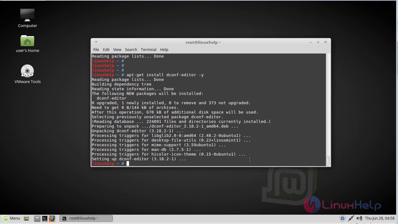How To Install Dconf Editor On Linux Mint 18 3 Youtube