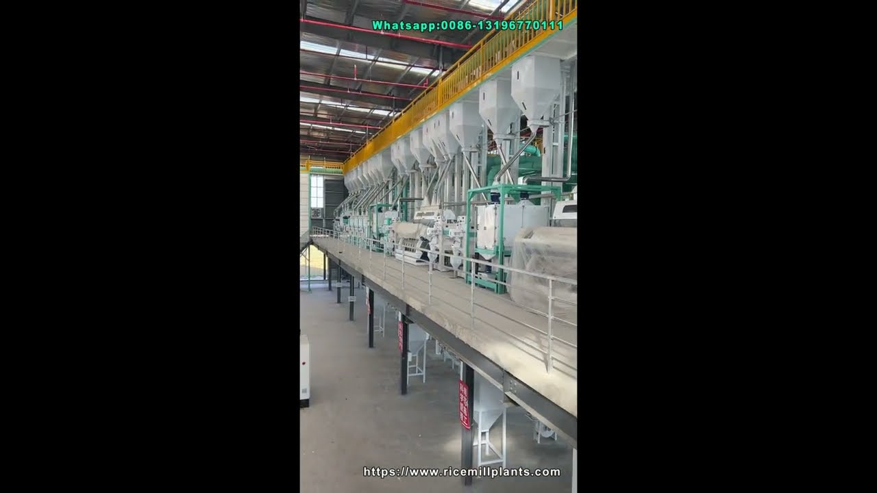 200T Turnkey Rice Mill Plant – Complete Rice Milling Machinery for Sale ...