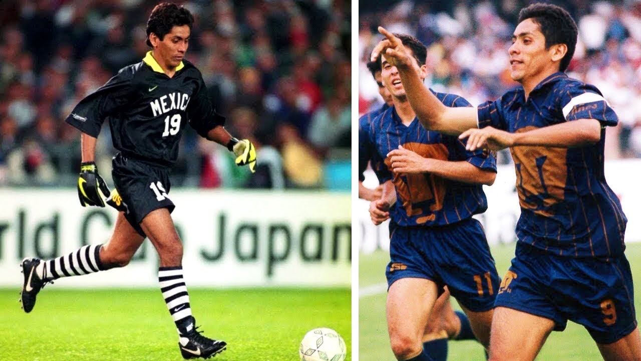 Así de increíble era Jorge Campos de delantero - YouTube