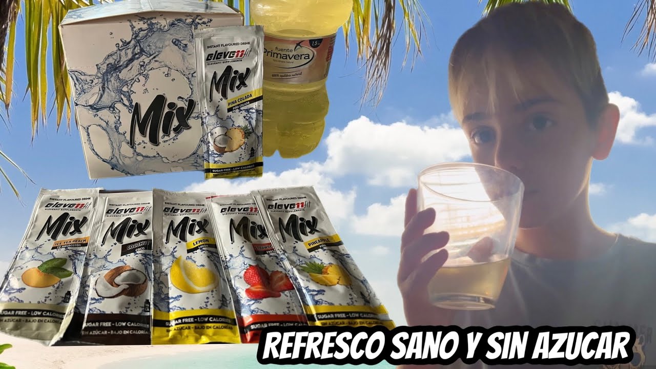 MIX Bebida refrescante eleve 11 Fit, sin azúcares #verano #bebidas # ...