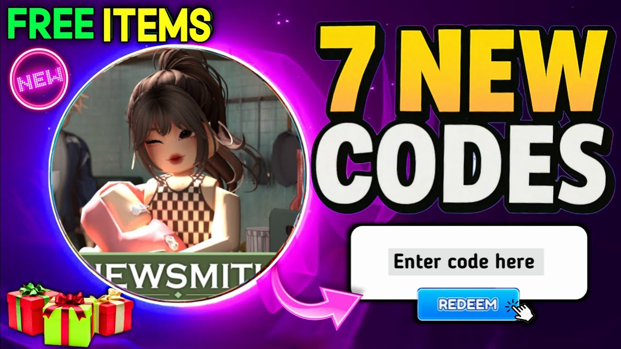*SECRET UPDATE!* | NewSmith RP CODES 2025 (ROBLOX NewSmith RP) - YouTube