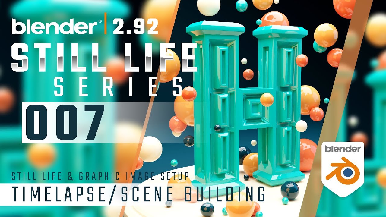 Blender 2.92 | Beginner | 3D Modeling | Still Life Series | Scene 007 ...