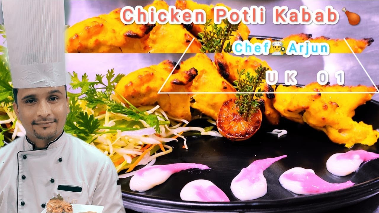 chicken potli kabab | Chicken roll kabab | Tandoori potli kabab | Tandoori roll | Roll | Chef ...