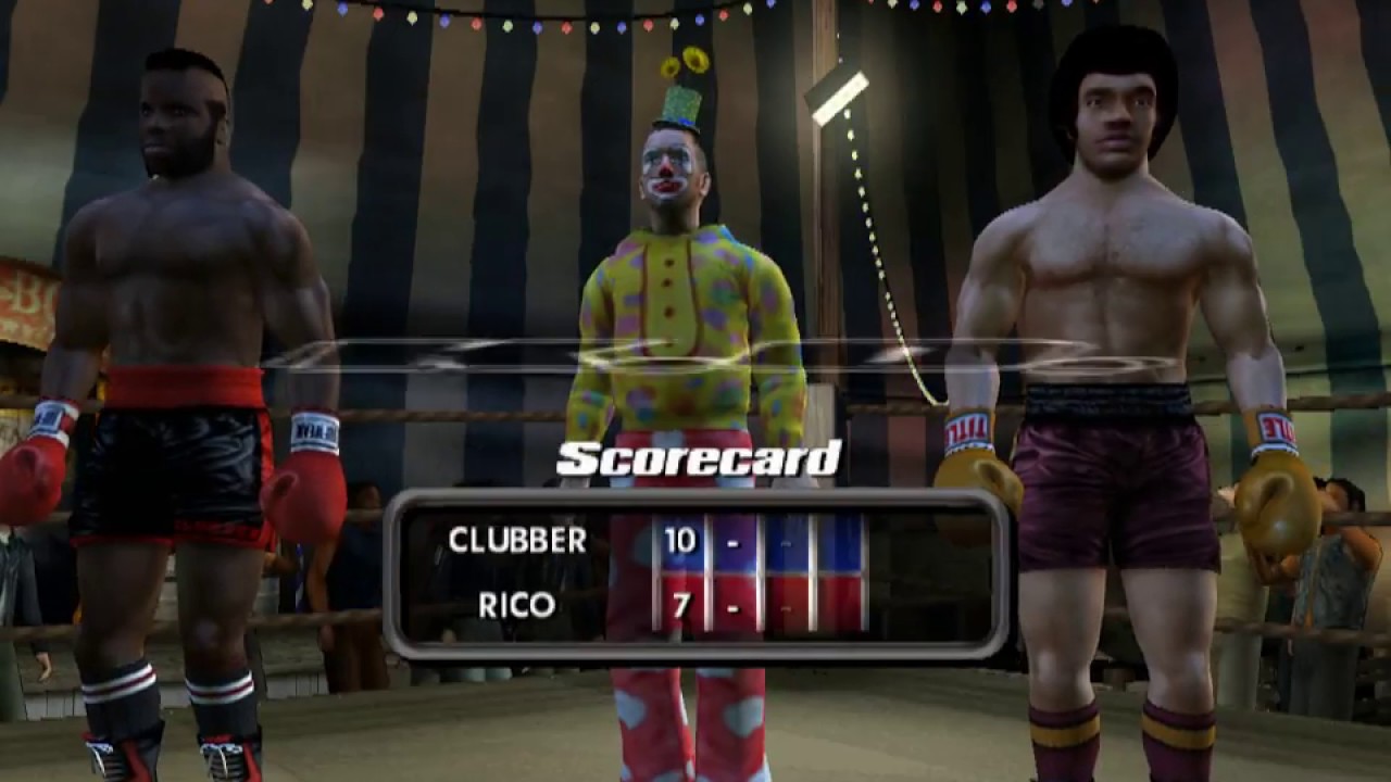 Rocky legends (PS2) Clubber Lang vs Spider Rico (Career Clubber Lang ...