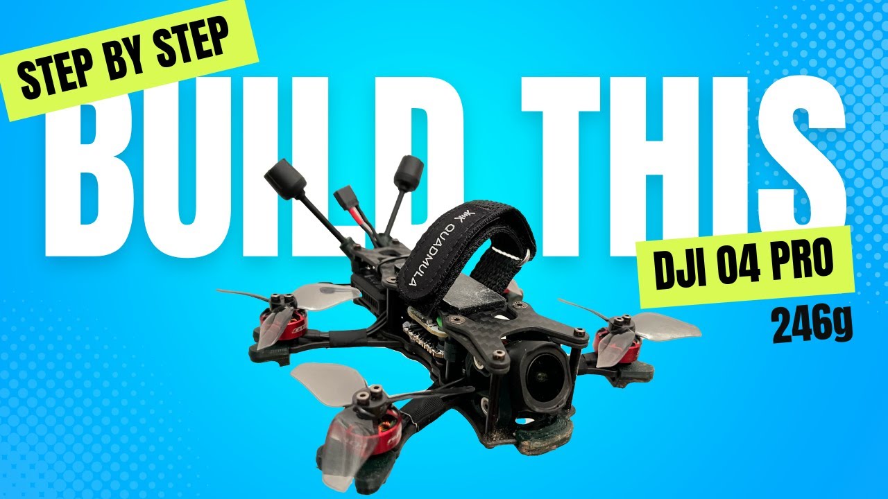So you want to build your first FPV drone? // DJI O4 Pro // Quadmula ...