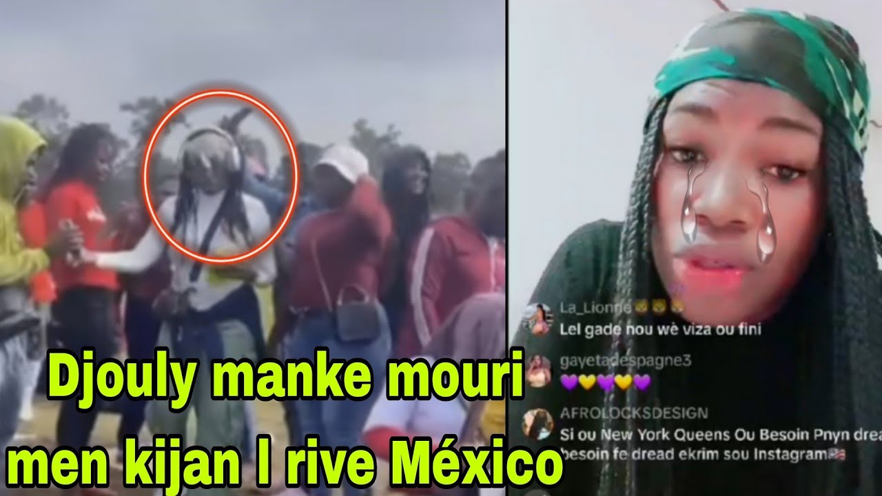 Djouly live nan wout México a,anpil koze ap pale,lap esplike janl manke ...